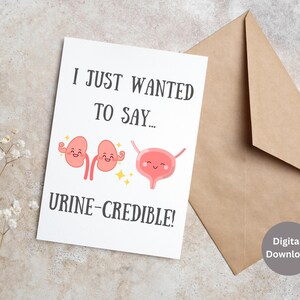 Printable Urology Graduation Card, Urologist Congrats Card, Urology ...