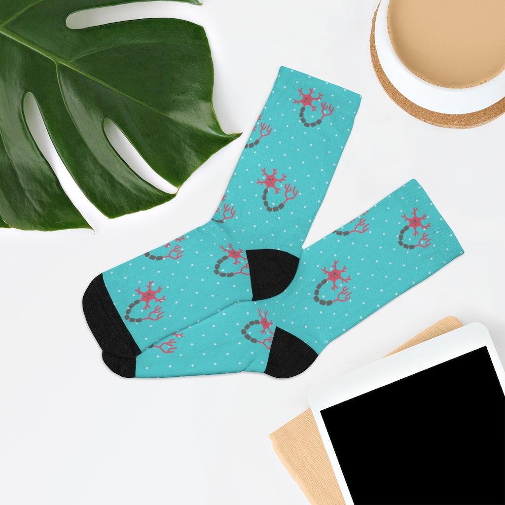 Neuron Socks: Brain Anatomy Neurology Gift - Etsy