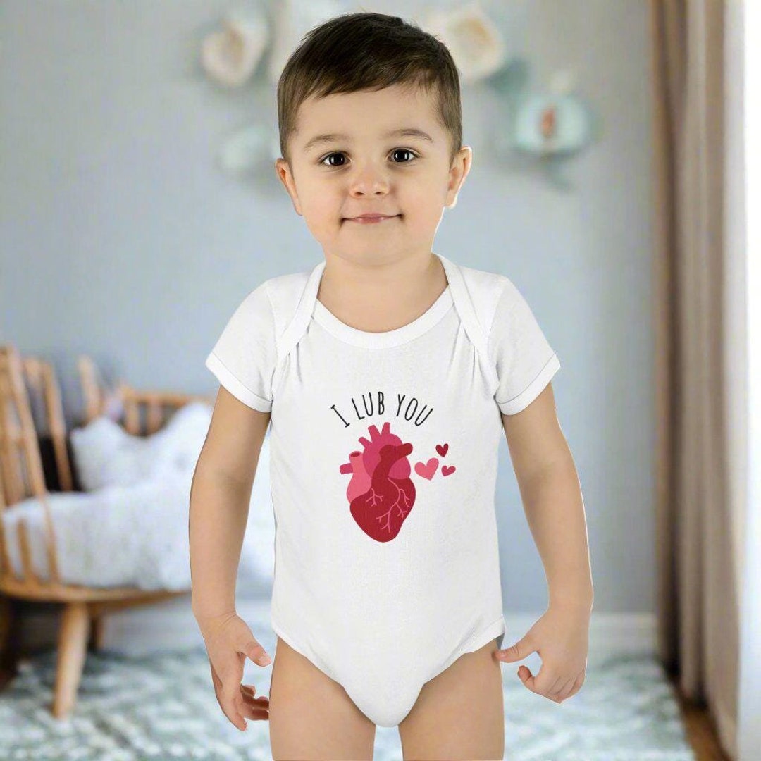 Cardiology Baby Outfit: "i LUB You" Heart Doctor Gift - Etsy