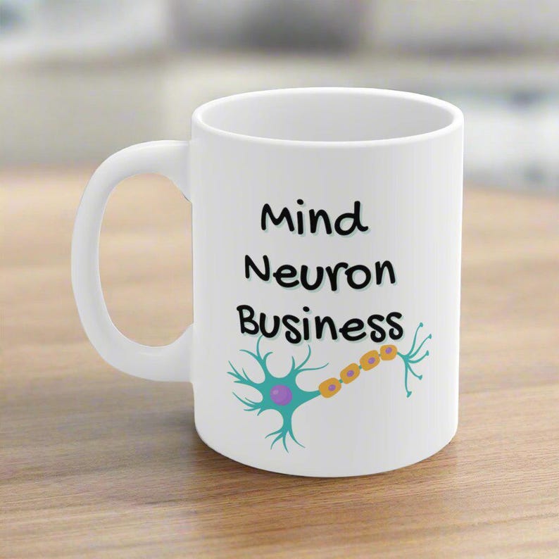 Neuron Neurology Mug: Neuro Nurse, Medical Student Gift - Etsy