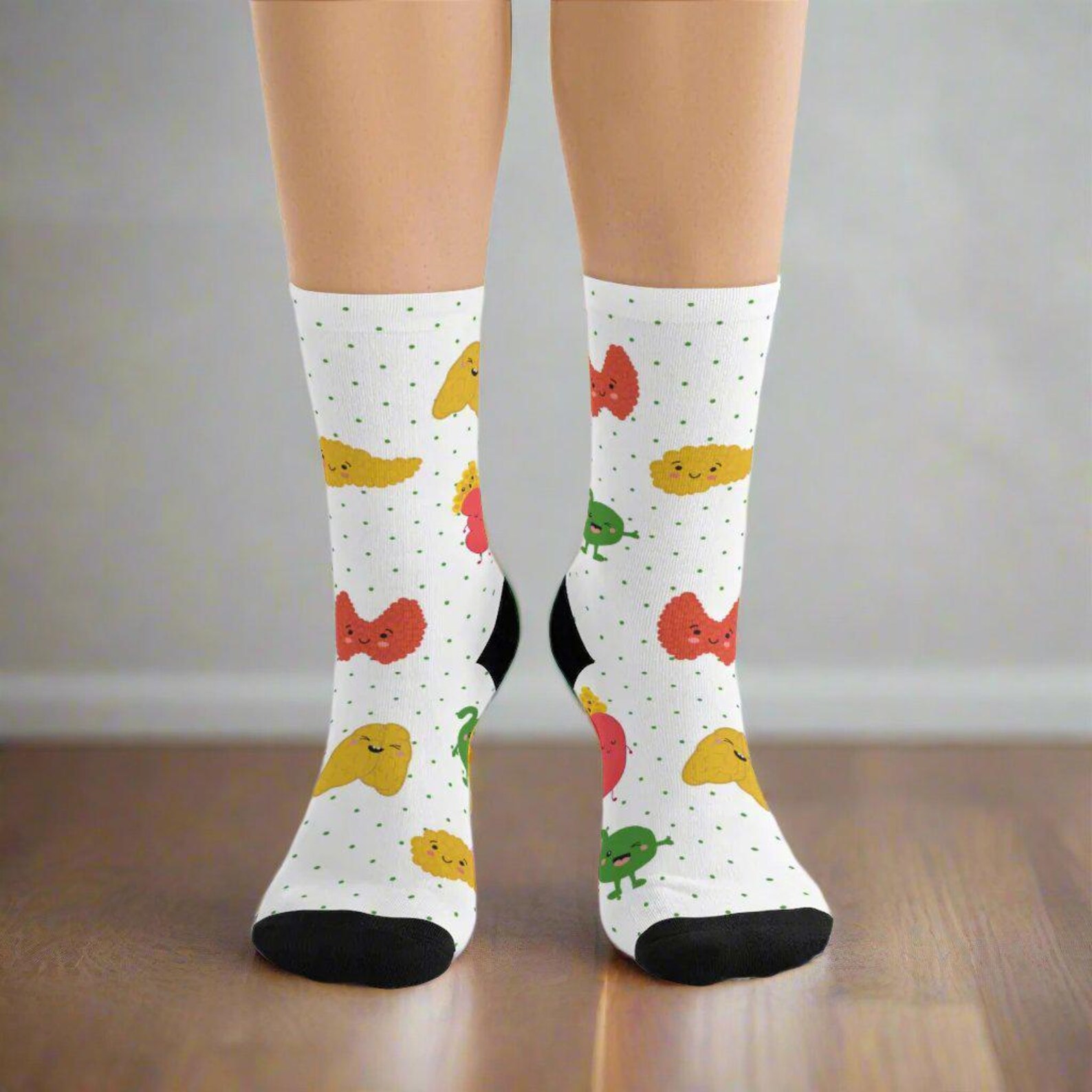 Endocrine System Socks: Thyroid, Pancreas, Adrenal Gland - Doctor Gift ...