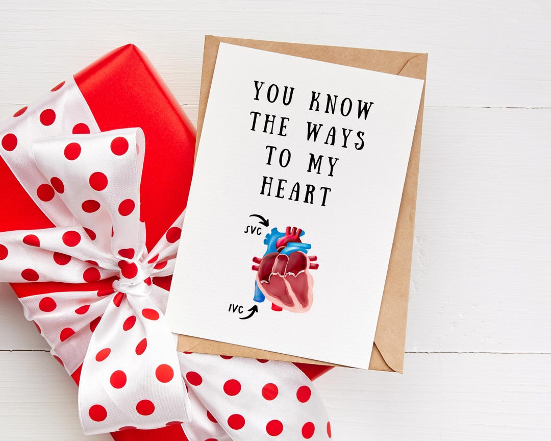 Printable Valentine's Card for Doctors & Nurses, Medical Greeting Card ...