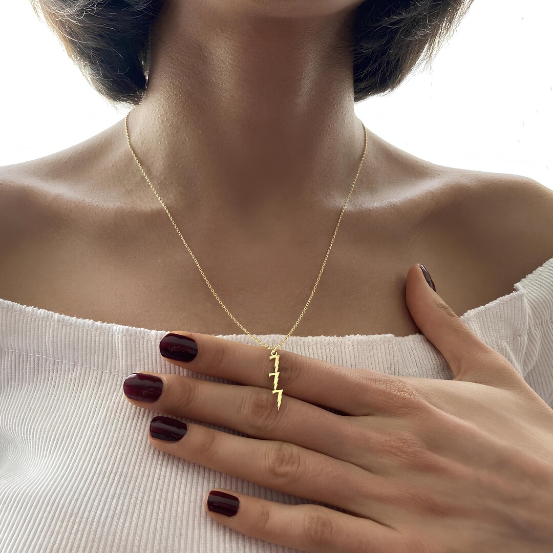 14K Gold Custom Number Necklace, Personalized Harry Pottery Gifts, Angel Number Charms, Kids ...