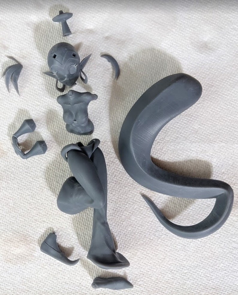 Shante - Half Genie (STL Files Only) - Etsy