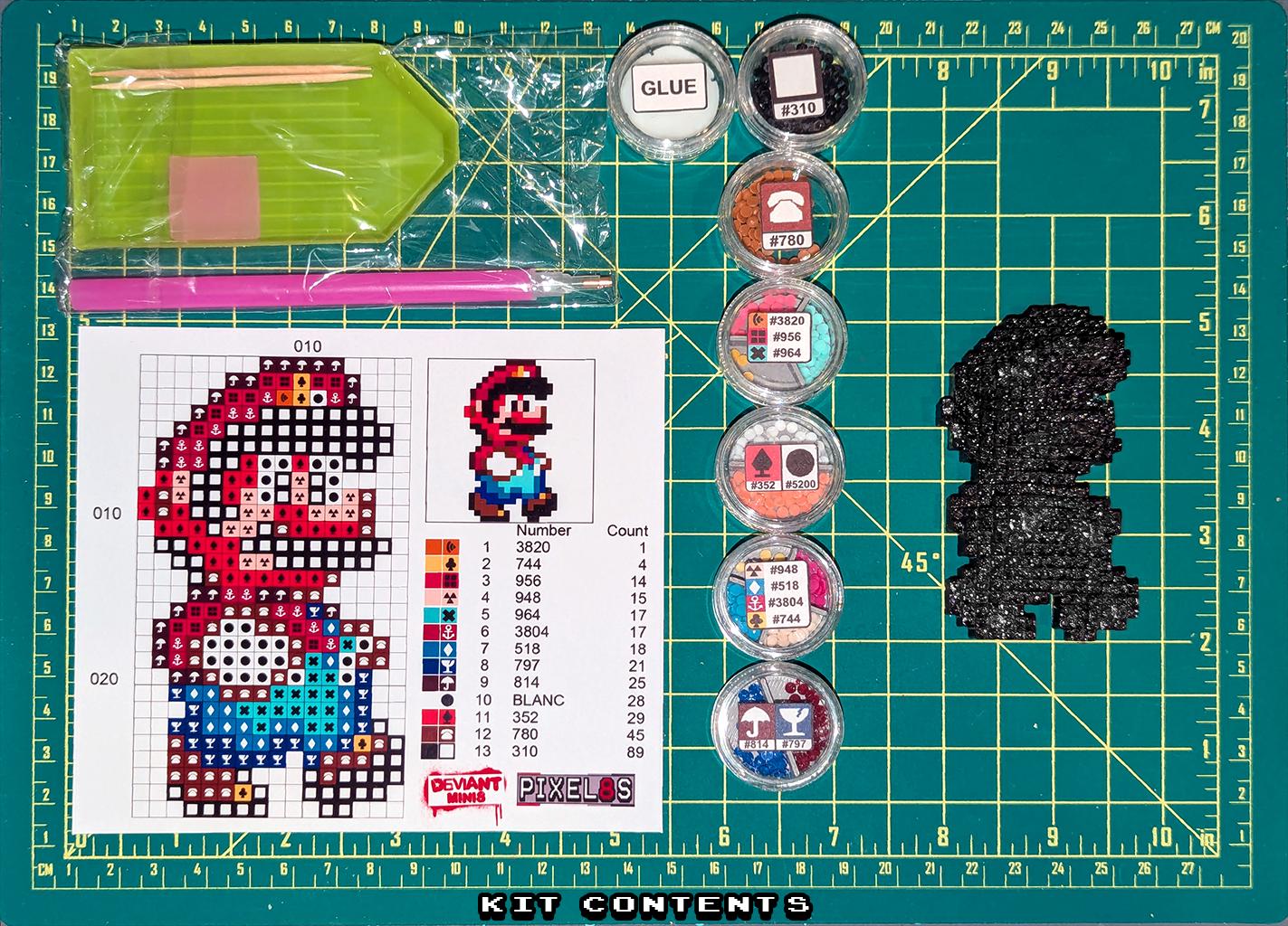 Tifa Final Fantasy VII PIXEL8S 3D Diamond Kit - Etsy