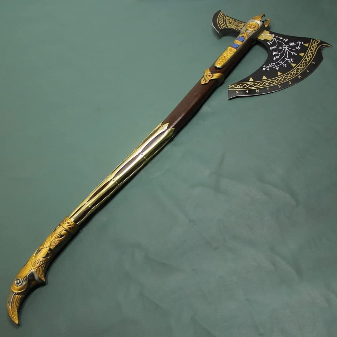 God of War Kratos Leviathan Axe Replica Leviathan Axe Level 7 Handmade ...