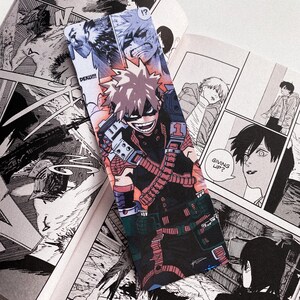 MY HERO ACADEMIA Bookmarks // Anime Bookmark // Manga Bookmark ...