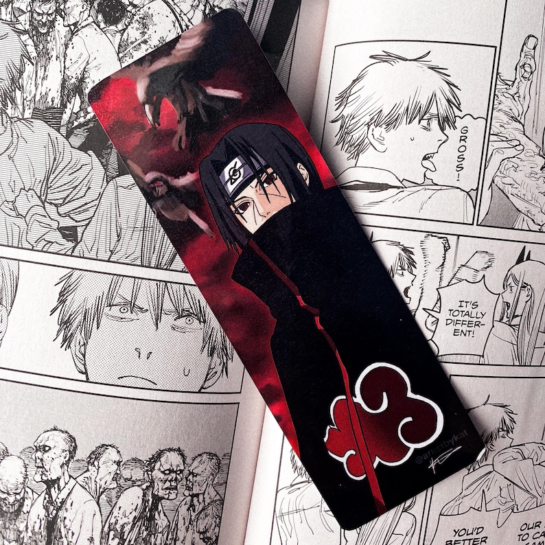 NARUTO Bookmarks // Anime Bookmark // Manga Bookmark // Bookmark ...