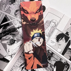 NARUTO Bookmarks // Anime Bookmark // Manga Bookmark // Bookmark ...