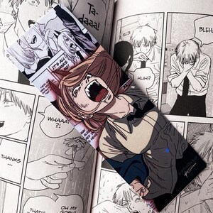 CHAINSAW MAN Bookmarks // Anime Bookmark // Manga Bookmark // Bookmark ...