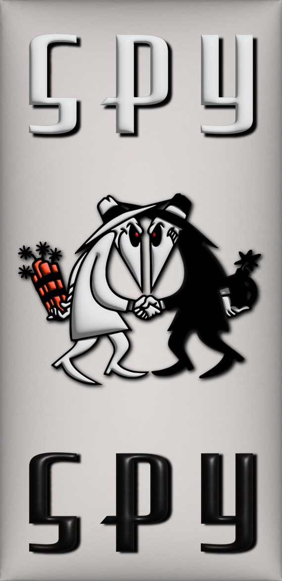 SPY VS SPY Mobile Wallpaper android Optimized 3D - Etsy