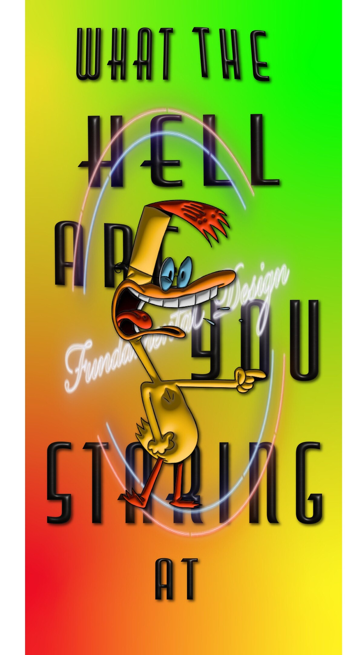 Duckman PREMIUM 3D Mobile Wallpaper ANDRIOD - Etsy