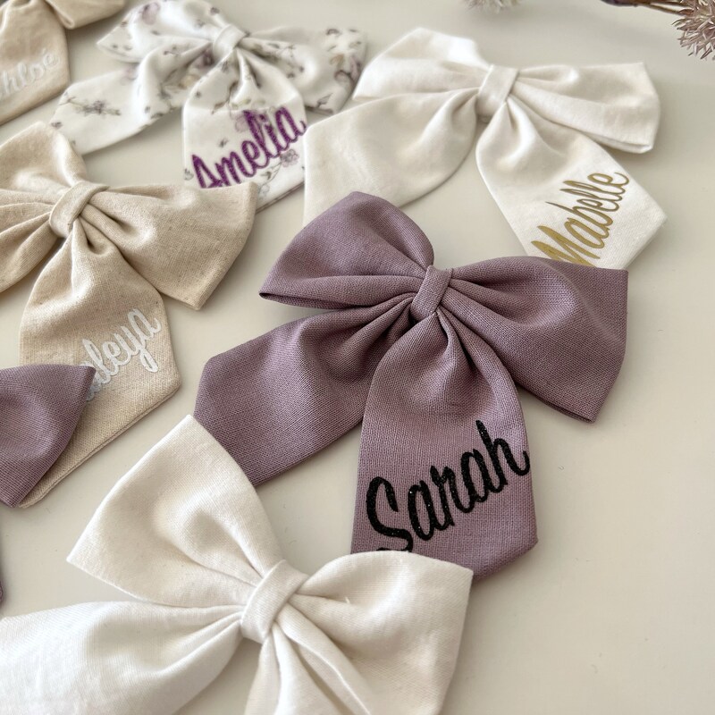 Custom Hair Bows - Etsy