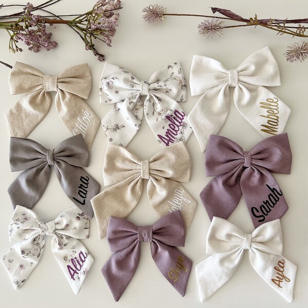 Custom Hair Bows - Etsy