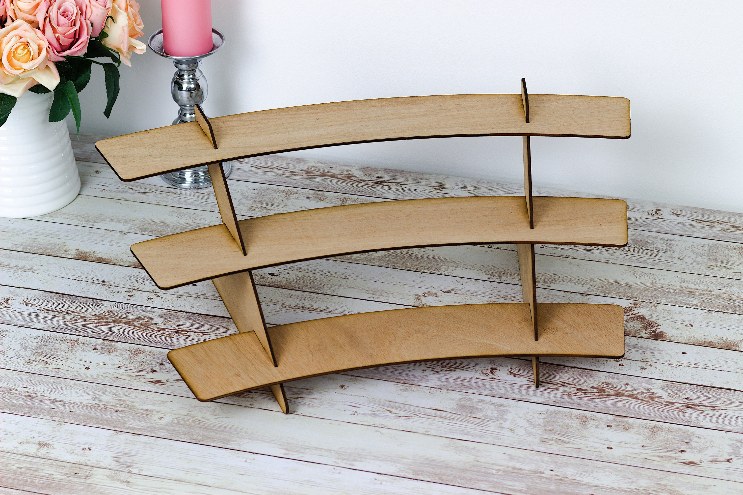 Rustic Display Stand for Cupcakes or Craft Fair | Etsy UK