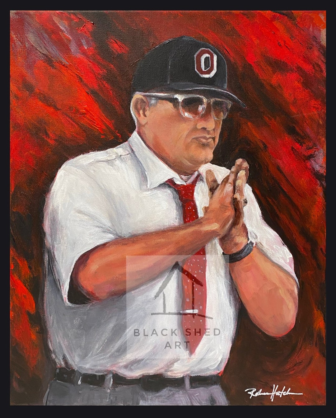 ORIGINAL ART , Any Custom Sports Athlete /coach Painting, Commissioned ...