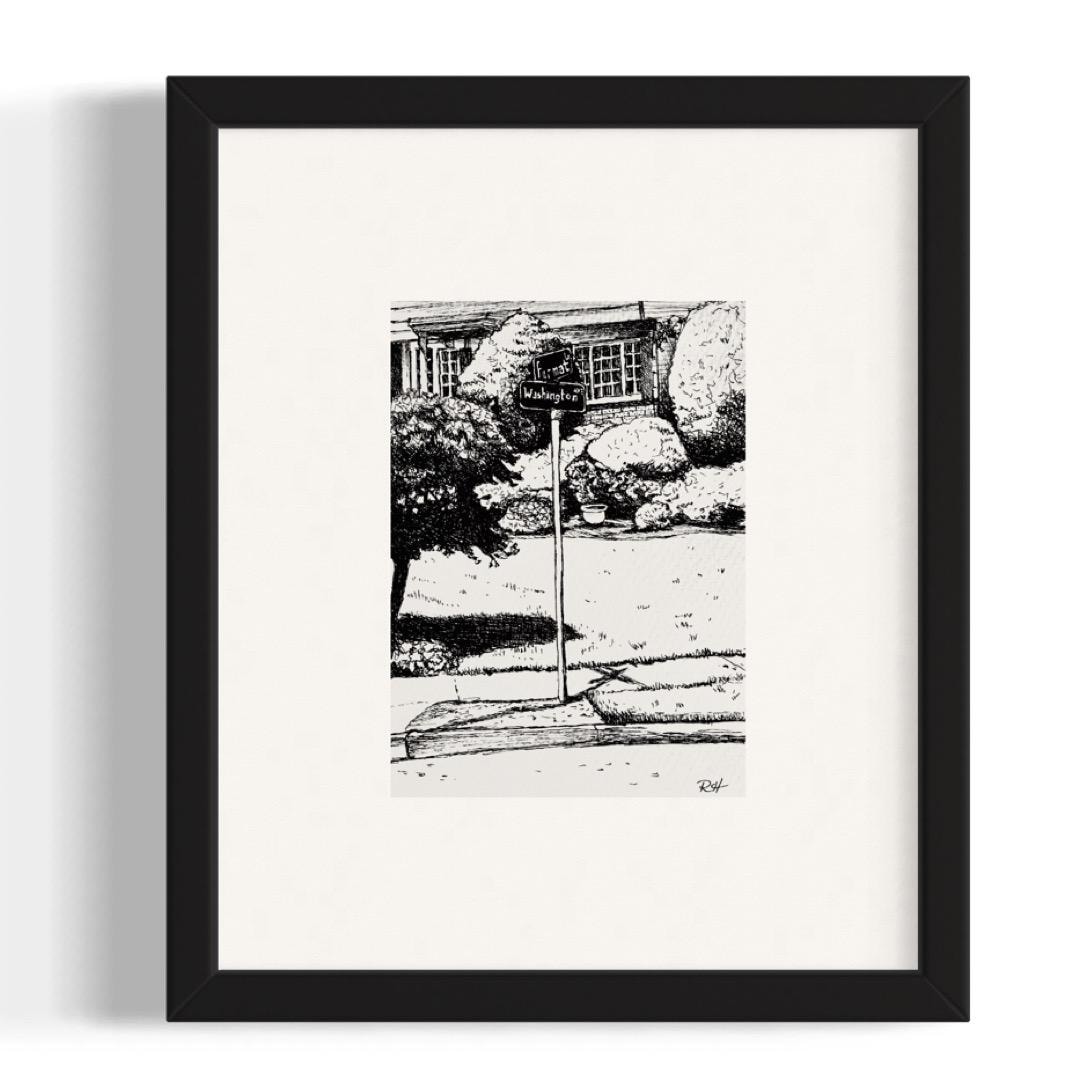 Custom Pen and Ink Building Drawing, Original Home Portrait - Etsy