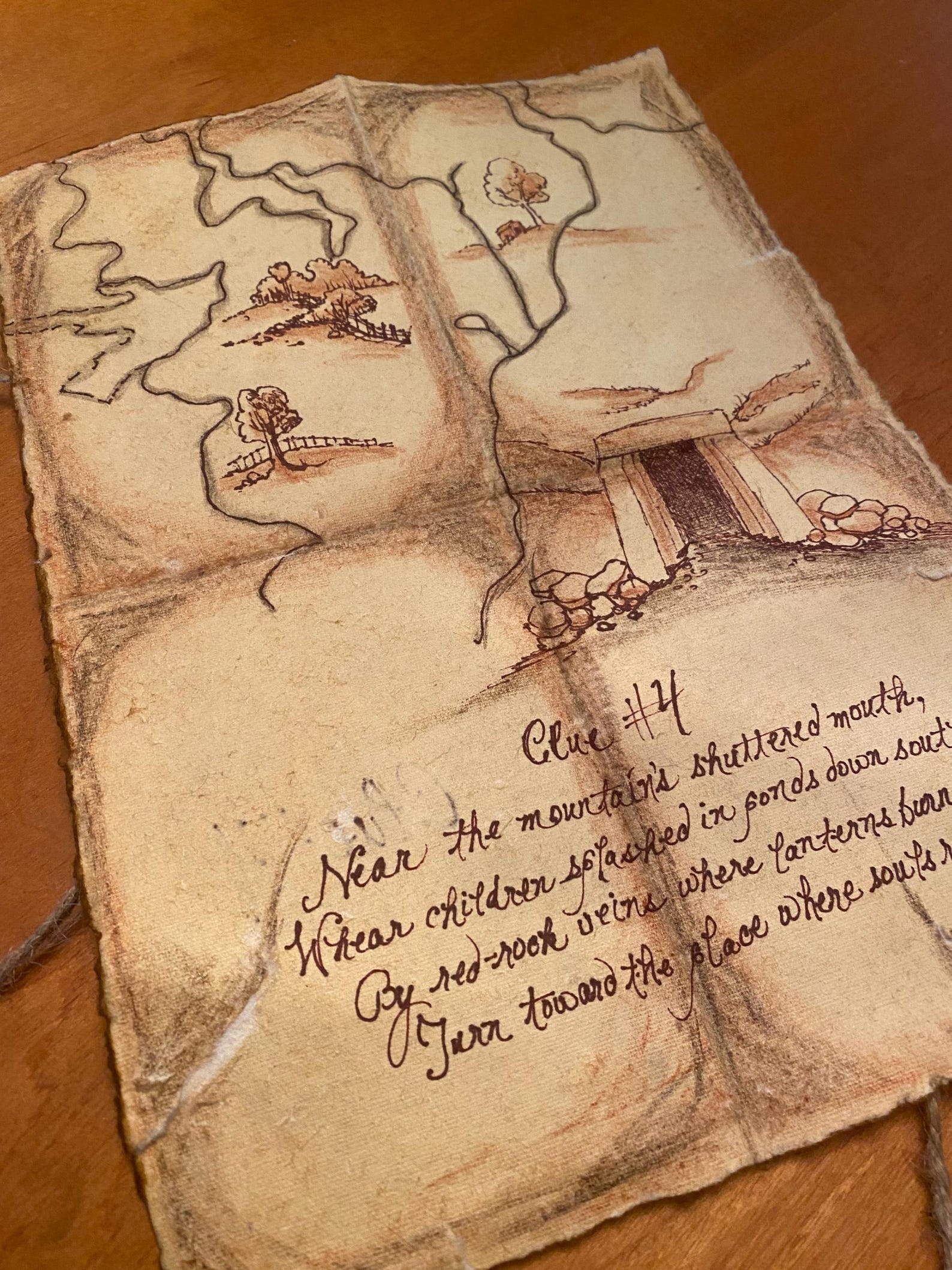Custom Treasure Map Game, Handmade Paper, Old World Pirate Map - Etsy