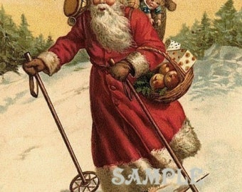 Standing Saint Nick - Etsy