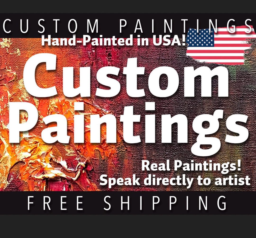 Custom Painting, Custom Abstract Paintings, Commission Painting, Art ...