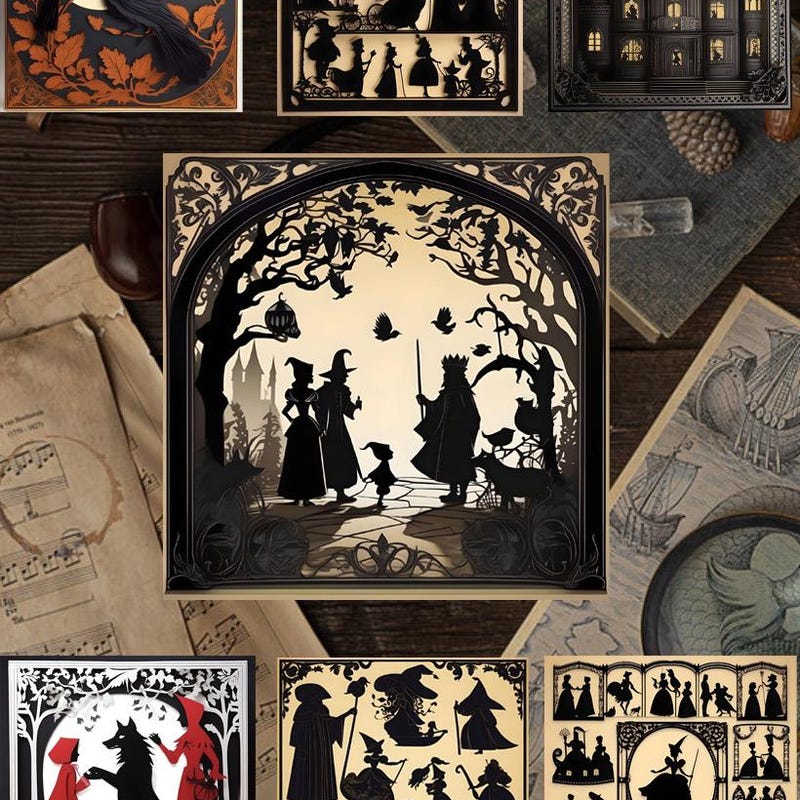 Shadow Storybooks - Etsy