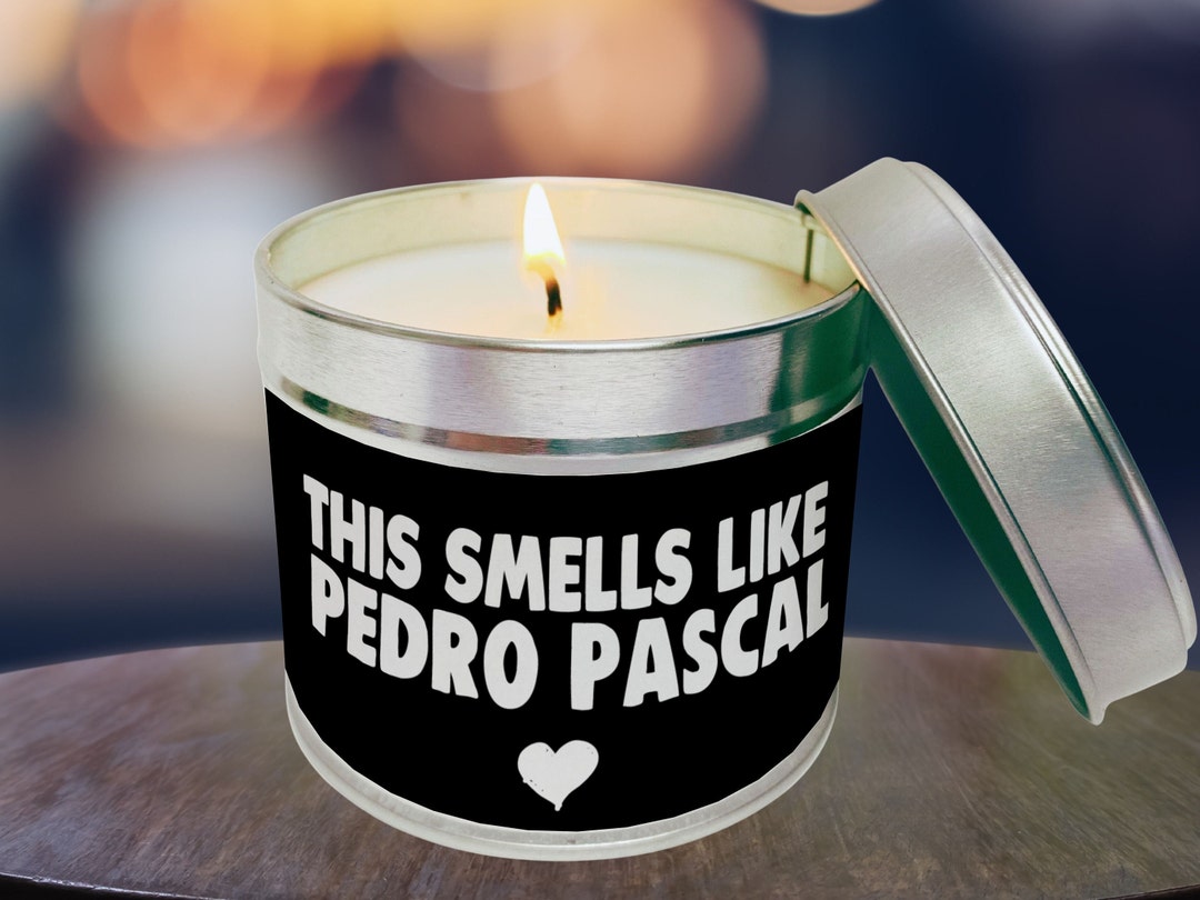 Pedro Pascal Candle, Pedro Pascal Fan, Pedro Pascal Gift, Funny Gift ...