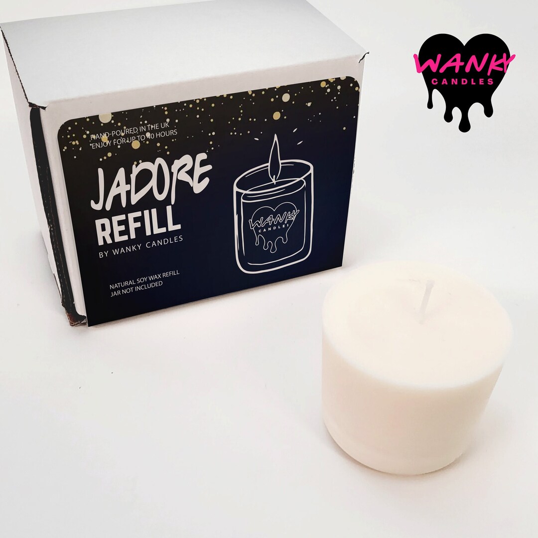 J'adore Candle Refill - | 30cl Jar Candle | Jar Refills | Scented Soy ...