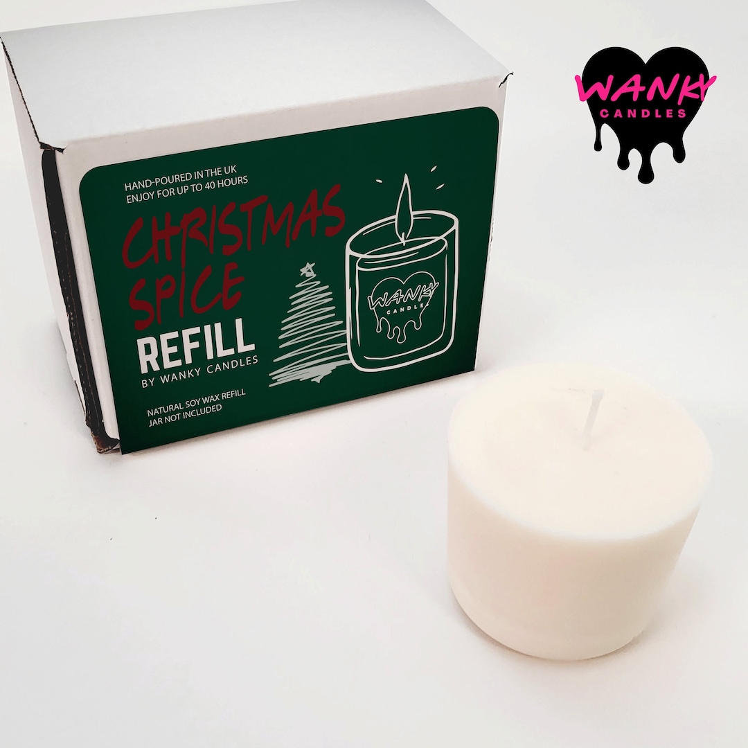Christmas Spice Candle Refill- | 30cl Jar Candle | Jar Refills ...