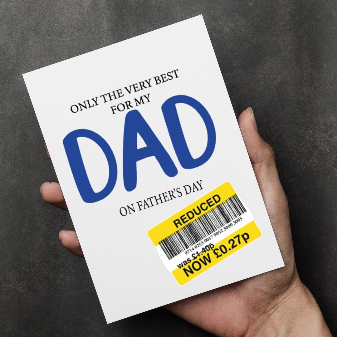 Father's Day Card, Birthday Card, Sweary Card, Funny Rude Dad Daddy ...