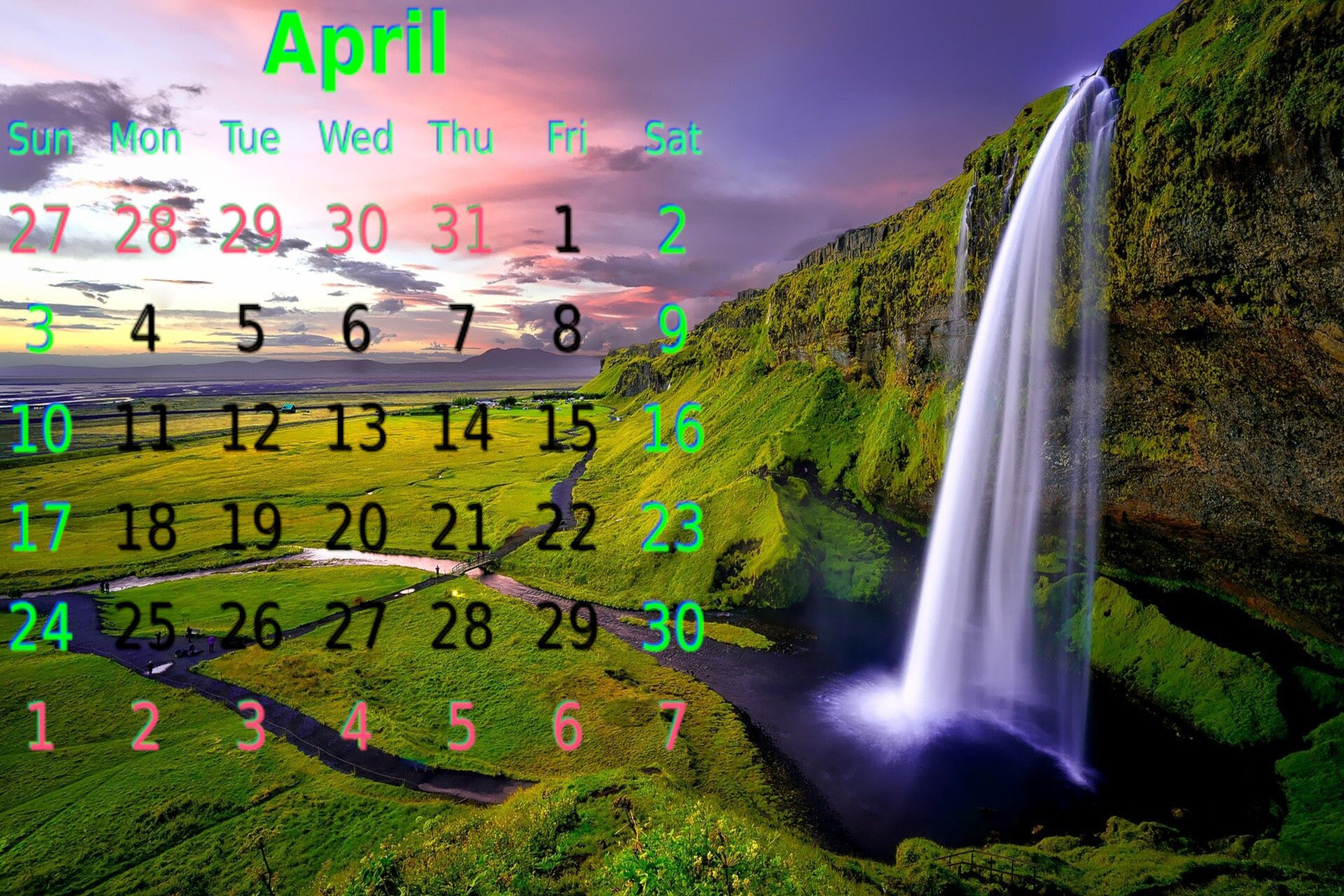 Printable Calendar 2022 digital Calendar instant Download Etsy Canada