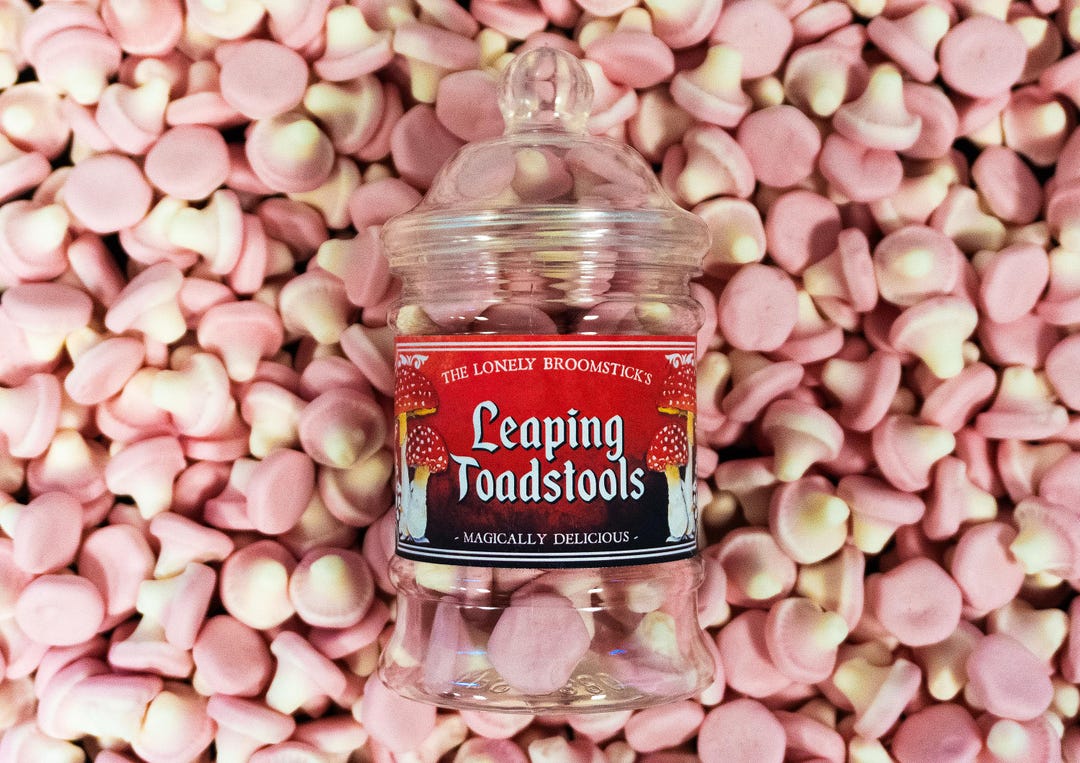 Leaping Toadstools - Etsy