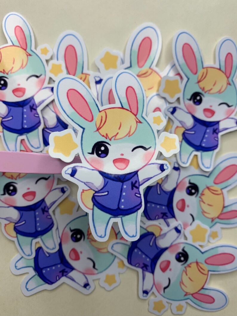 Sasha Animal Crossing Sticker - Etsy