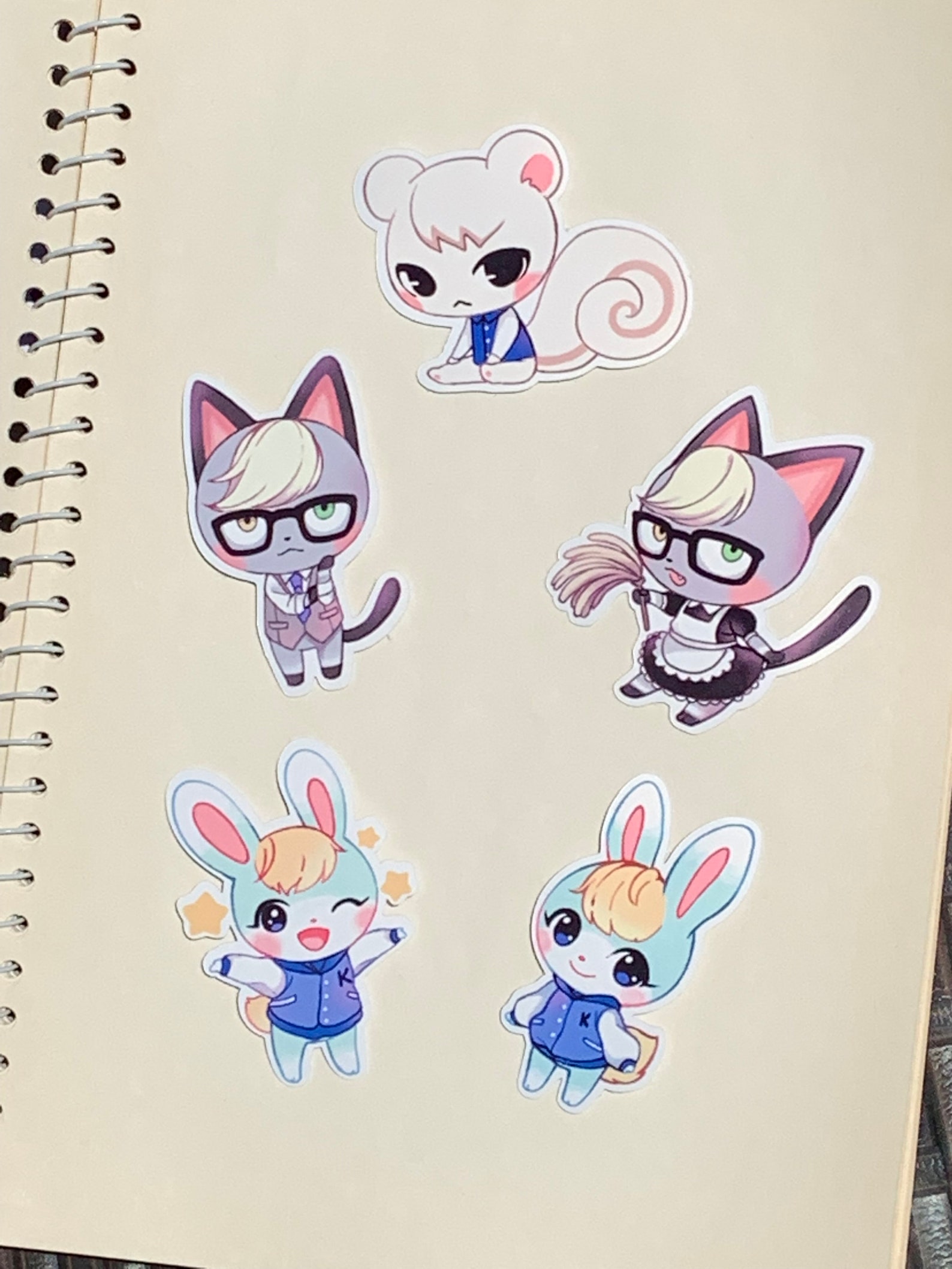 Animal Crossing Sticker Pack - Etsy