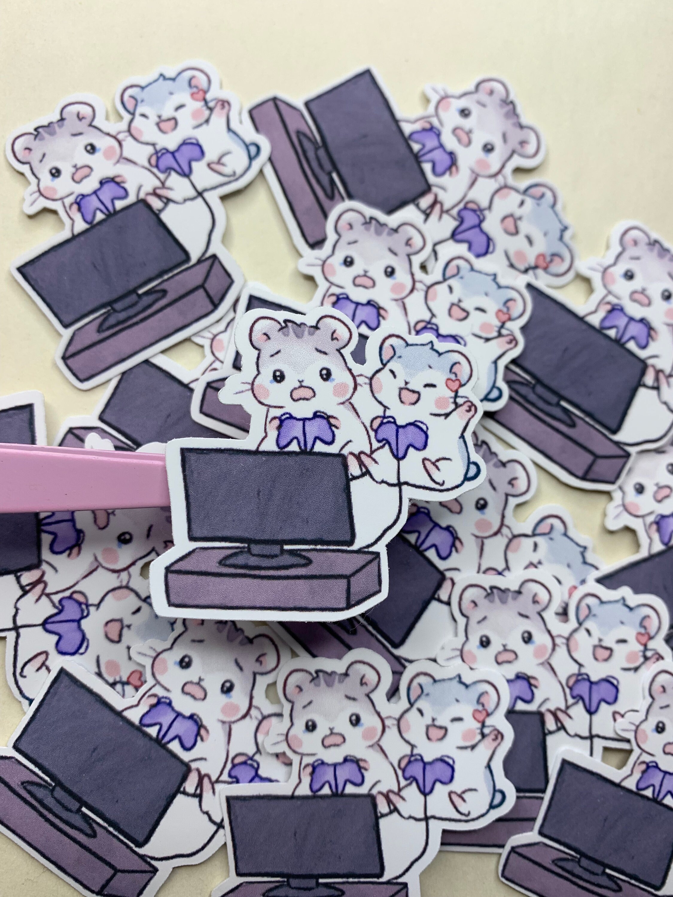 Hamster Sticker Pack - Etsy