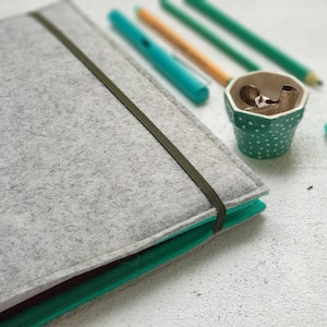 Felt Cover, B5 Notebook Felt Cover, Moleskine XL Notebook Felt Cover ...