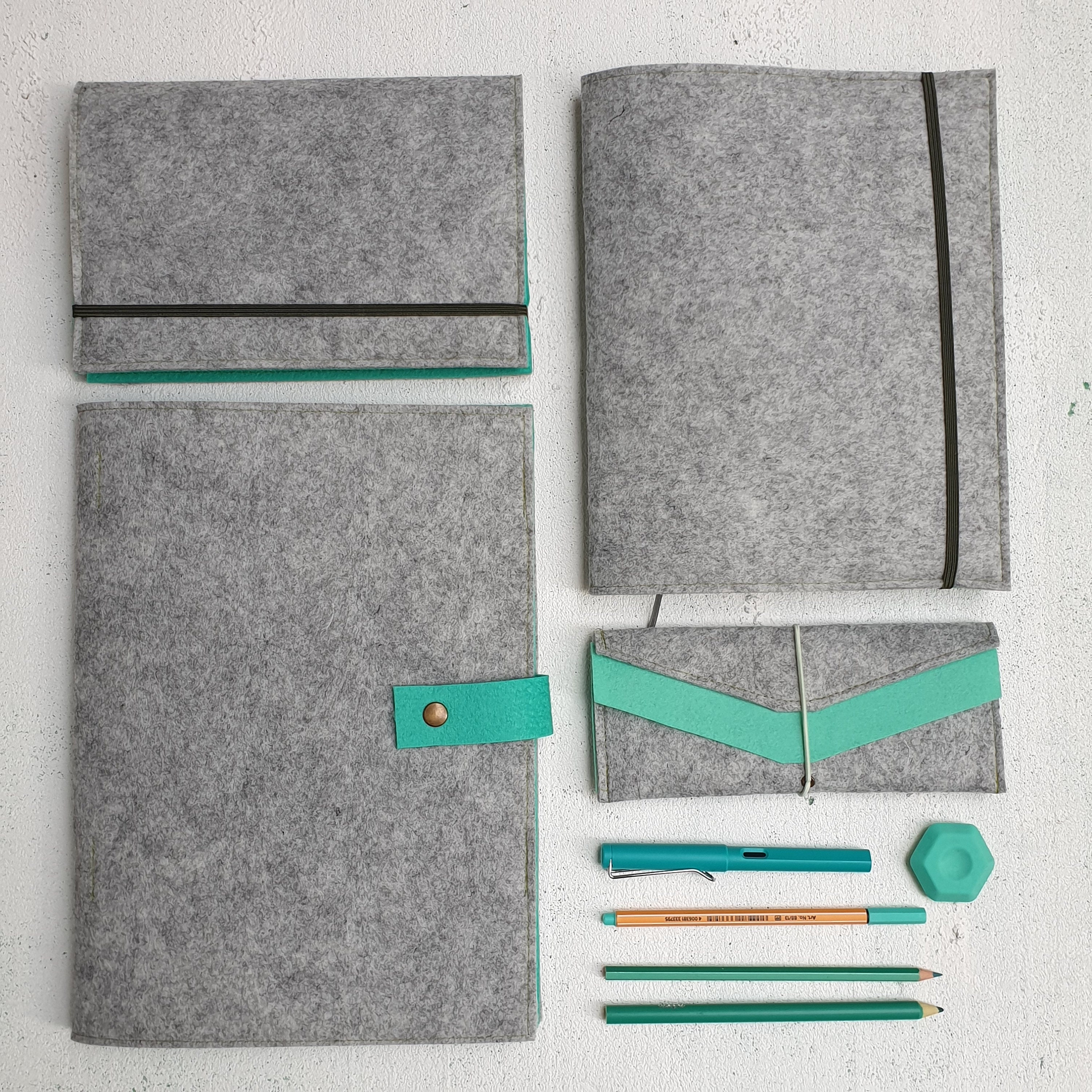 Felt Cover, B5 Notebook Felt Cover, Moleskine XL Notebook Felt Cover ...