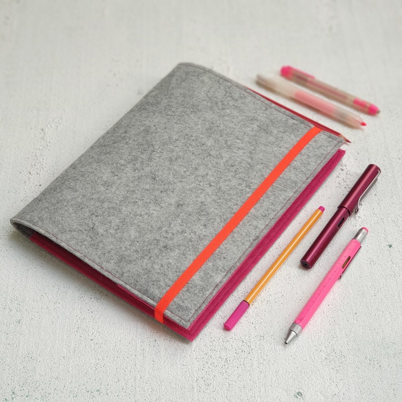 Felt Cover, B5 Notebook Felt Cover, Moleskine XL Notebook Felt Cover ...