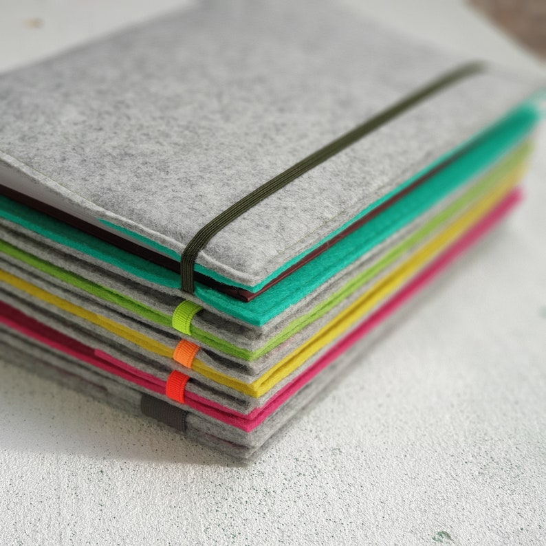 Felt Cover, B5 Notebook Felt Cover, Moleskine XL Notebook Felt Cover ...