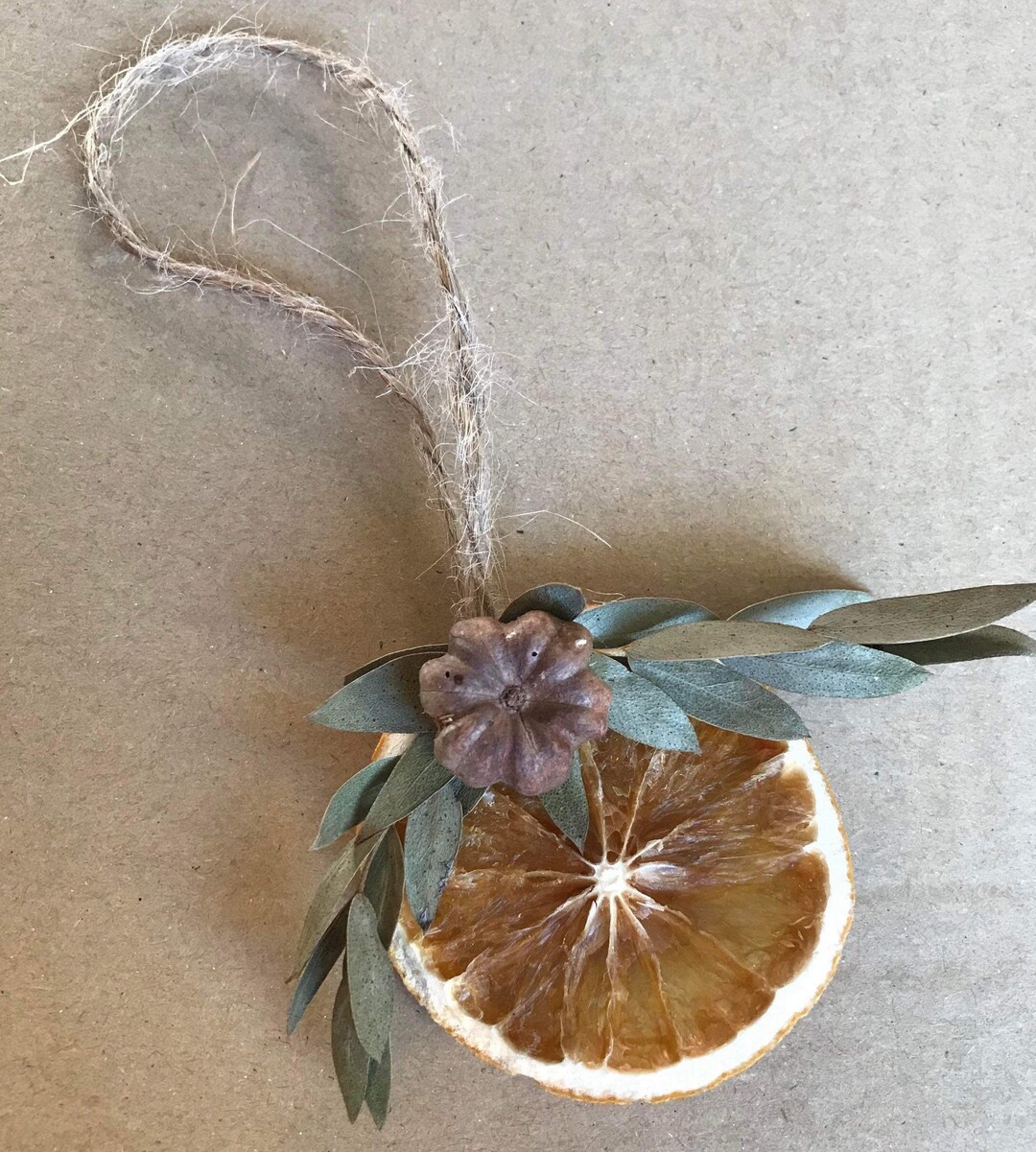 Dried Orange Slice Decoration, Autumn Decor, Putka Pods, Dried ...