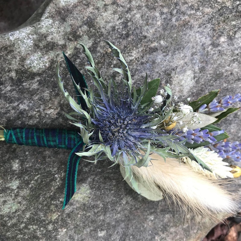 Buttonhole Scottish Thistle - Etsy