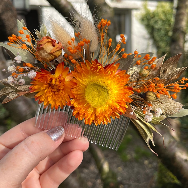 Flower Comb - Etsy