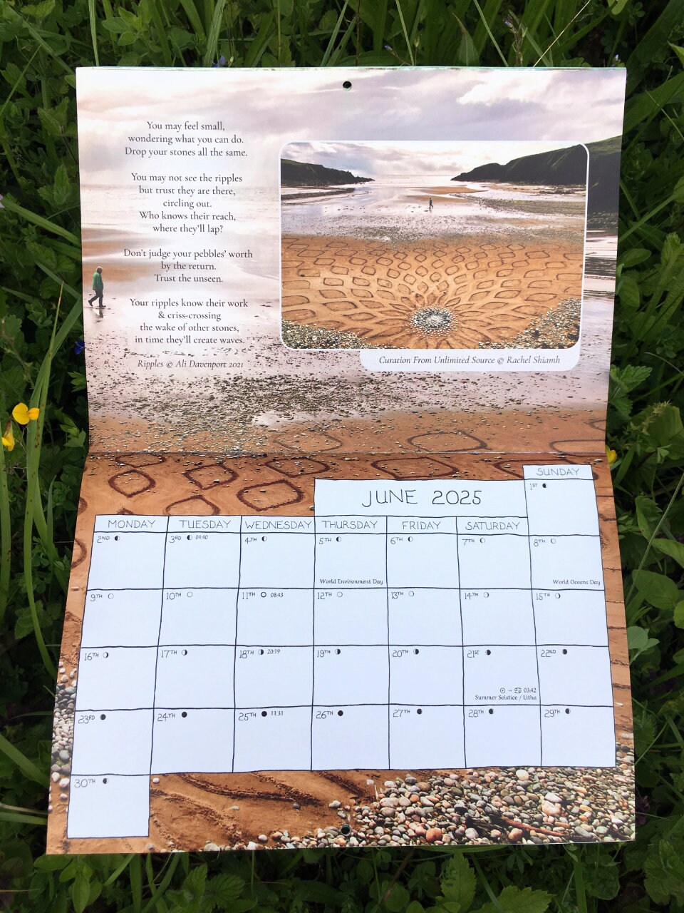 2025 Earth Pathways Wall Calendar - Etsy