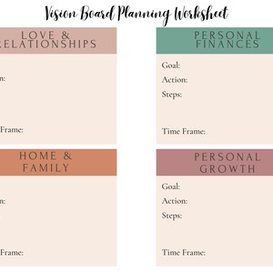 Digital Vision Board Kit: Manifest Your Dreams, Set Intentions, and ...