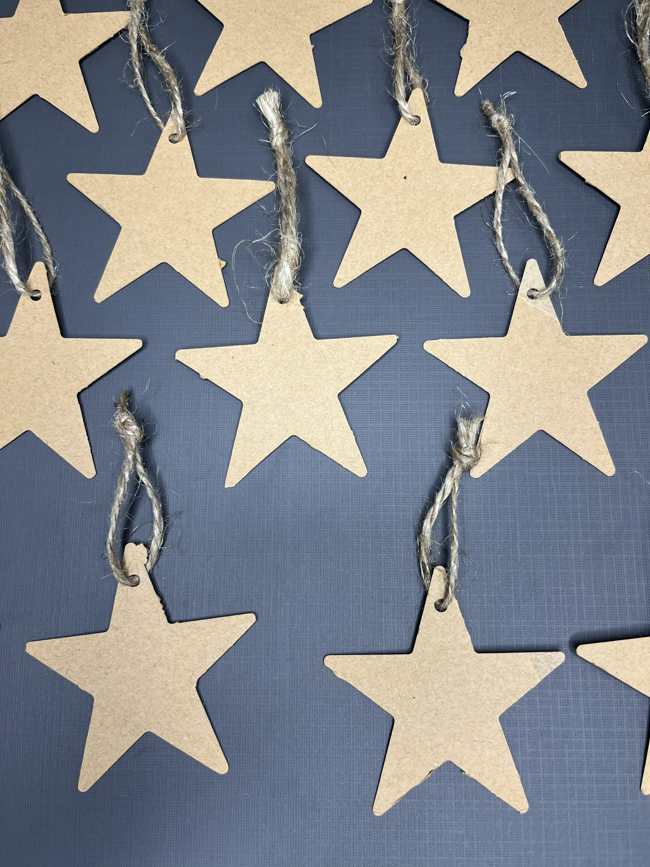 Gold Star Metallic Gift Tags Pack of 12 - Etsy