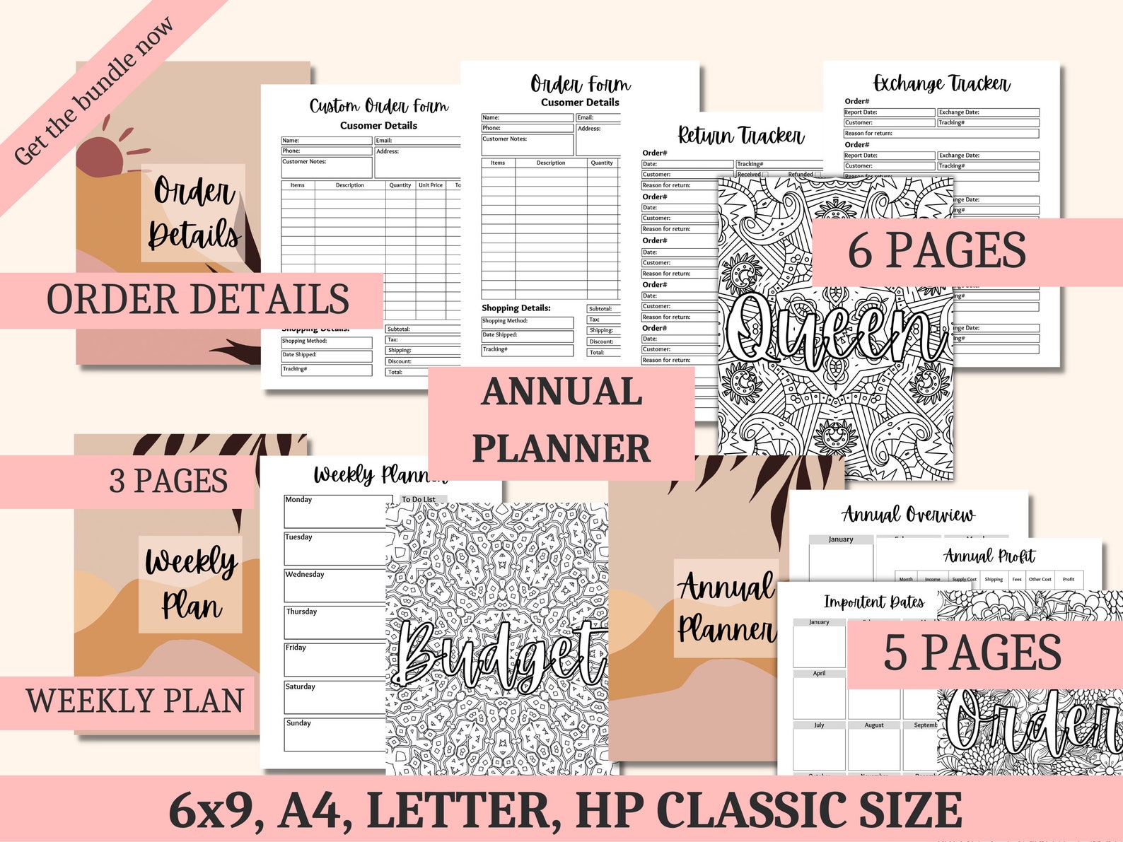 Printable Business Planner Printable Business Organization - Etsy