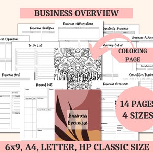 Printable Business Planner Printable Business Organization - Etsy