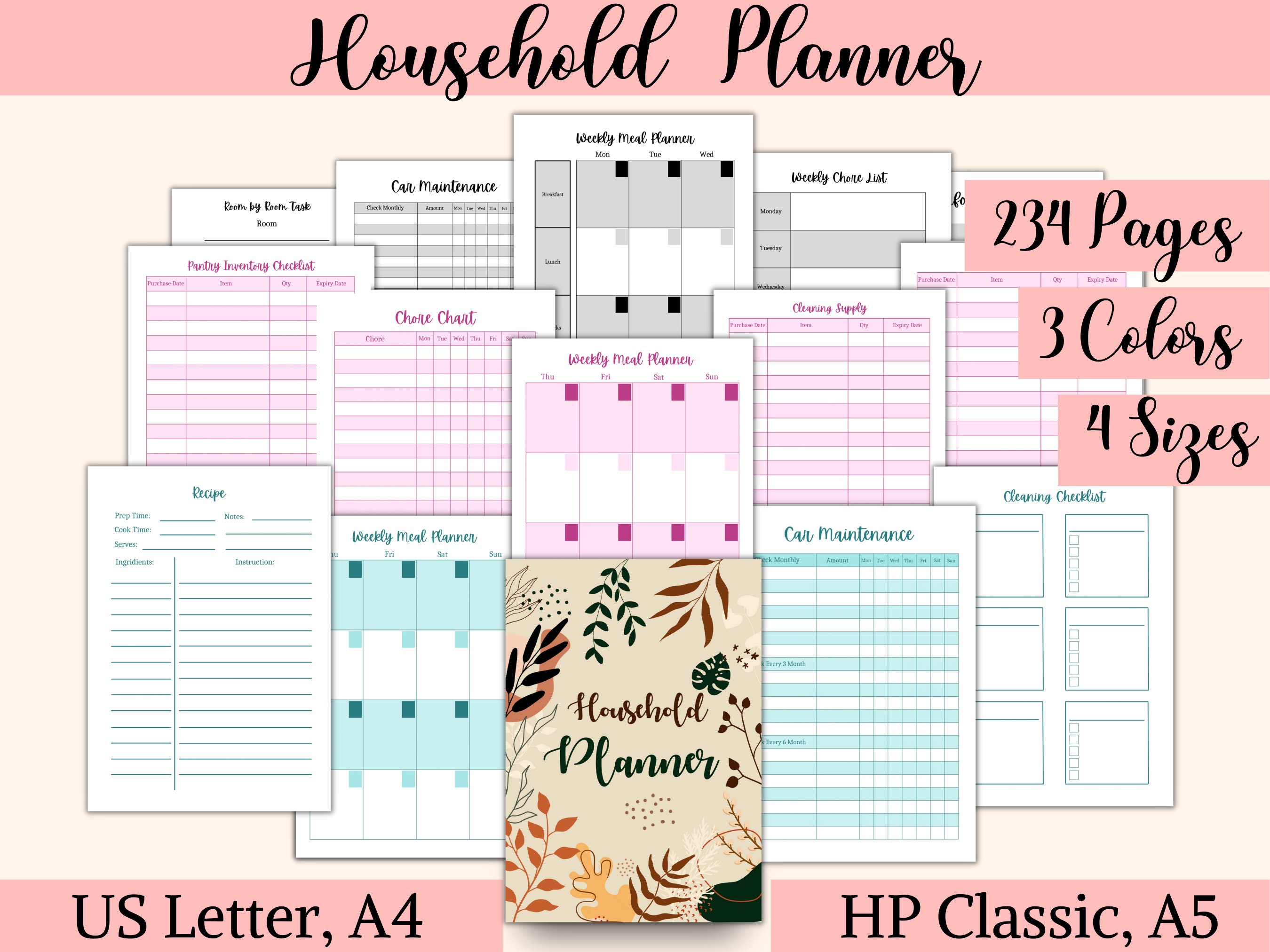 ADHD Planner Adult ADHD Student Planner ADHD Life Planner - Etsy
