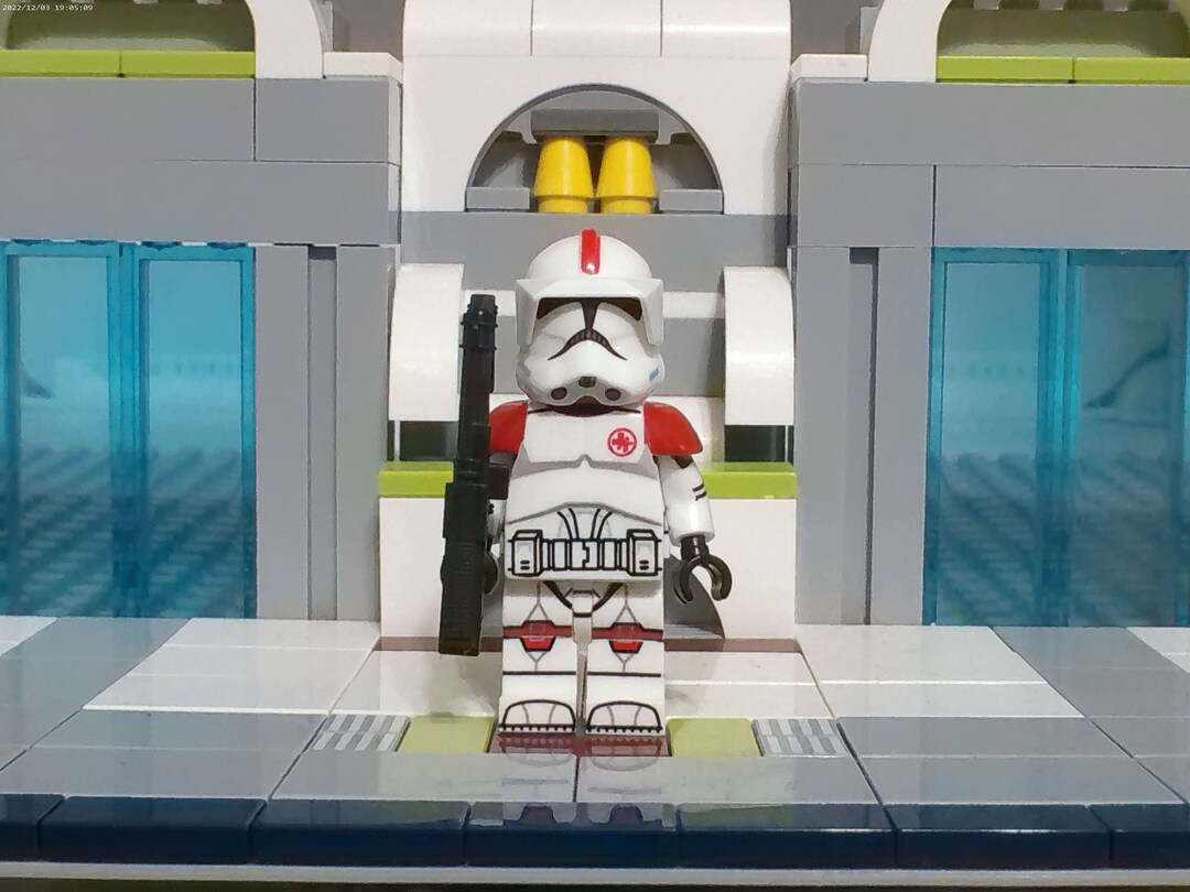 Star Wars Minifig Medic Clone Trooper Custom Minifigure - Etsy