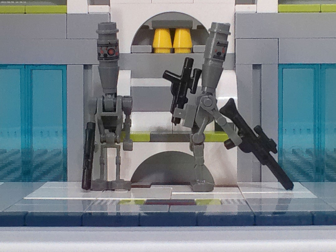 Star Wars Minifig IG Series Assassin Droid Gray Robot Custom - Etsy