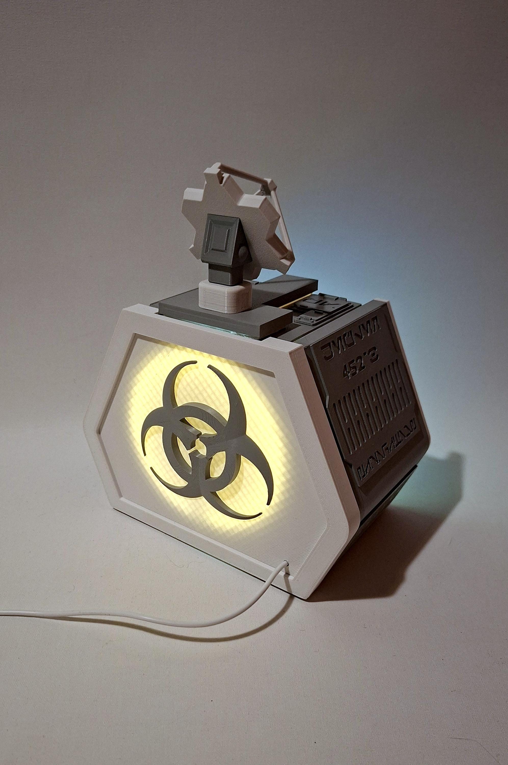 ALIEN RADAR STATION, Diorama, Spaceship Interior, Led Illuminated, Sci ...